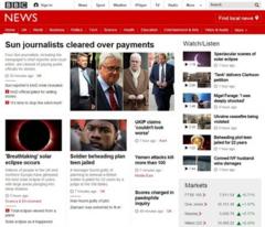 BBC News switches PC users to responsive site - BBC News