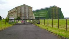 Haunting images of the UK's redundant RAF bases - BBC News