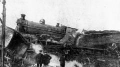 Quintinshill rail disaster remembered 100 years on - BBC News