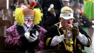 Peru's annual Clown Day parade - in pictures - BBC News