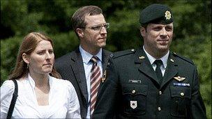 Canadian soldier guilty of 'disgraceful conduct' - BBC News