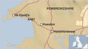 Two critical after car crash at Keeston, Pembrokeshire - BBC News