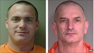 US rangers capture one of two escaped inmates - BBC News