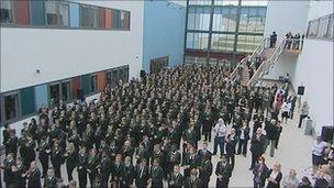 Olympic champion opens new school in Nottingham - BBC News