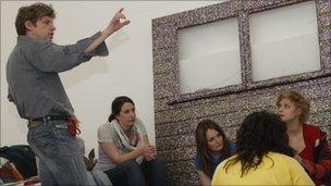 Swansea artist Tim Davies heads to Venice Biennale - BBC News