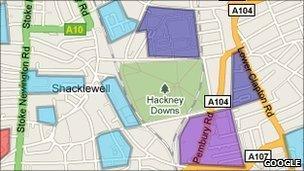 Murder map plots history of homicide in London - BBC News