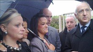 Lord Carlile meets family of Kieran Doherty - BBC News