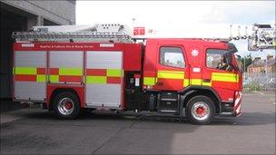 Dumfries and Galloway fire service strategy agreed - BBC News