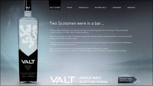 Scotland's Valt Vodka wins Ukraine contract - BBC News
