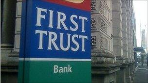 First Trust staff in Belfast miss out on bonuses - BBC News