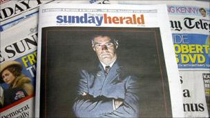 Sunday Herald relaunches format - BBC News