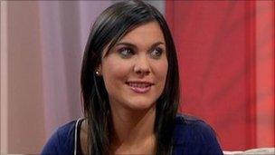 Mourners pay their respects to Michaela at Harte home - BBC News