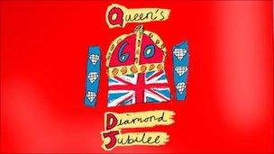 Queen's Diamond Jubilee emblem revealed - BBC News