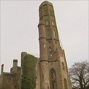 Restoration work on Hadlow Tower in Kent set to start - BBC News