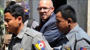 Burma: Australian publisher Ross Dunkley in court - BBC News