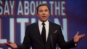 David Walliams completes 24 hour live broadcast - BBC News