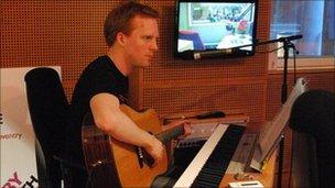 Multi-instrumentalist Chris is our Band of the Month - BBC News