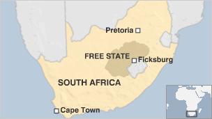 South Africa police on trial for Ficksburg murder - BBC News