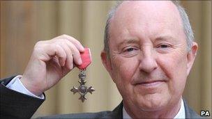 Cancer campaigner Clive Stone MBE will get treatment - BBC News