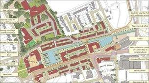 Council submits plan plan for 300 new homes in Daventry - BBC News