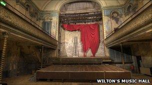 Wilton's Music Hall restoration project to go ahead - BBC News