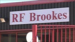 RF Brookes factory in South Wigston cuts jobs - BBC News