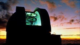 'Monster' driving cosmic beacon - BBC News