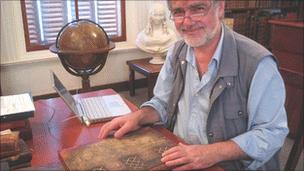 Rare South African book found by Fife university expert - BBC News