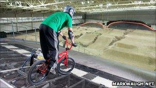 National BMX Centre opens in Manchester - BBC News