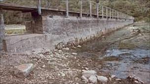 Bosherston Lakes fishing suspended due to low water - BBC News