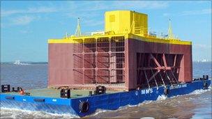 The Deep aquarium powered by Humber tidal power generator - BBC News