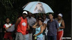Cuba gay man and transgender woman marry - BBC News