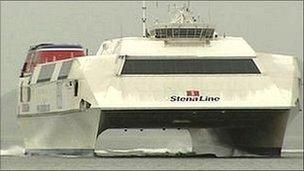 End of the line for Stena Voyager - BBC News