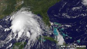 Tropical Storm Lee hits Louisiana on US Gulf coast - BBC News