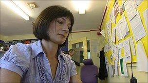 Skirt ban at Guiseley School after length rules ignored - BBC News