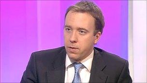 MP Matthew Hancock on economics and home economics - BBC News