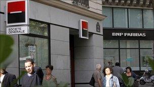 France held hostage by its banks - BBC News