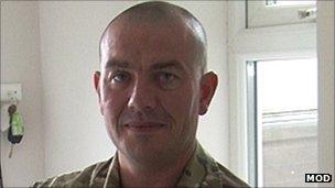 Marine Barry Weston killed after going outside safe zone - BBC News