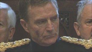 Jersey Lieutenant Governor Gen Sir John McColl sworn in - BBC News