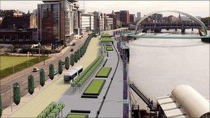 Ministers approve £40m for Glasgow Fastlink bus scheme - BBC News