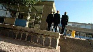 The Grove School undergoes £2m repairs - BBC News