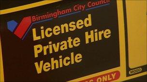 Birmingham taxi drivers hand in petition - BBC News