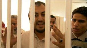 Making sense of the chaos in Libya's prisons - BBC News
