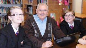 Cardinal Allen pupils teach IT skills to over 60s - BBC News