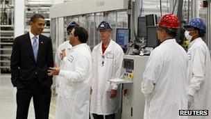 Solyndra subpoena for White House - BBC News