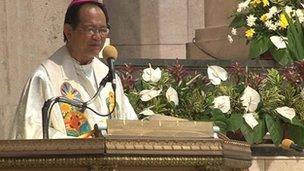 Fierce debate over Philippine contraception bill - BBC News