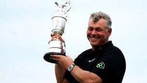 Darren Clarke is runner-up in Sports Personality of Year - BBC News