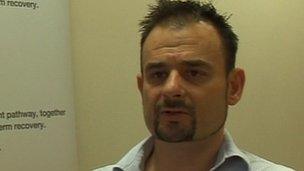 Former Nottingham drug addict warns of cannabis dangers - BBC News