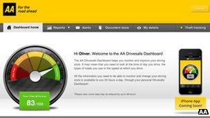 AA to launch sat-nav tech tracked insurance policy - BBC News