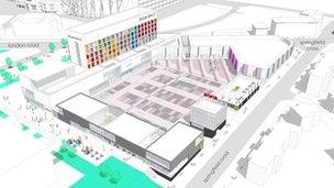 Plans submitted for £44m Glasgow development - BBC News